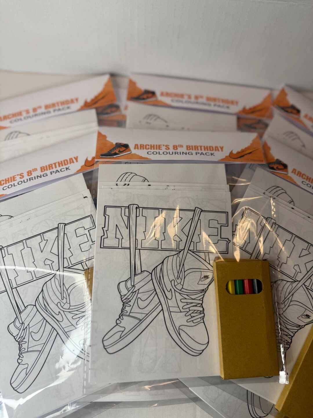 Personalised Colouring Packs - Custom Party Favours - Etsy