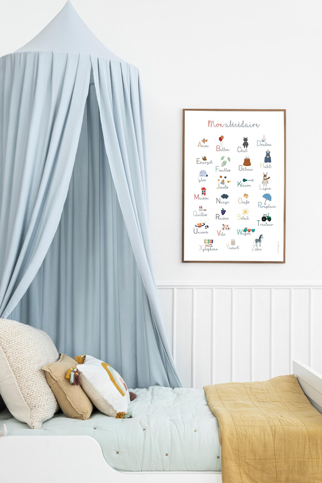 Children's Alphabet Poster - Etsy