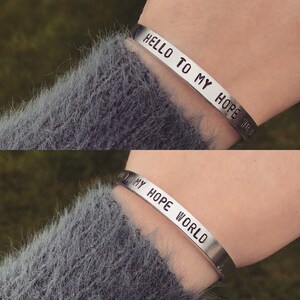 Hope World Bracelet BTS J-hope Daydream Love Yourself Army - Etsy
