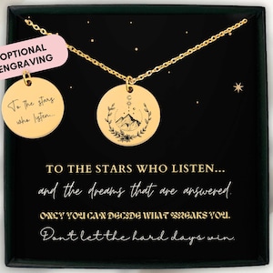 ACOTAR Necklace, Personalized ACOTAR Merch, Throne of Glass, ACOTAR ...