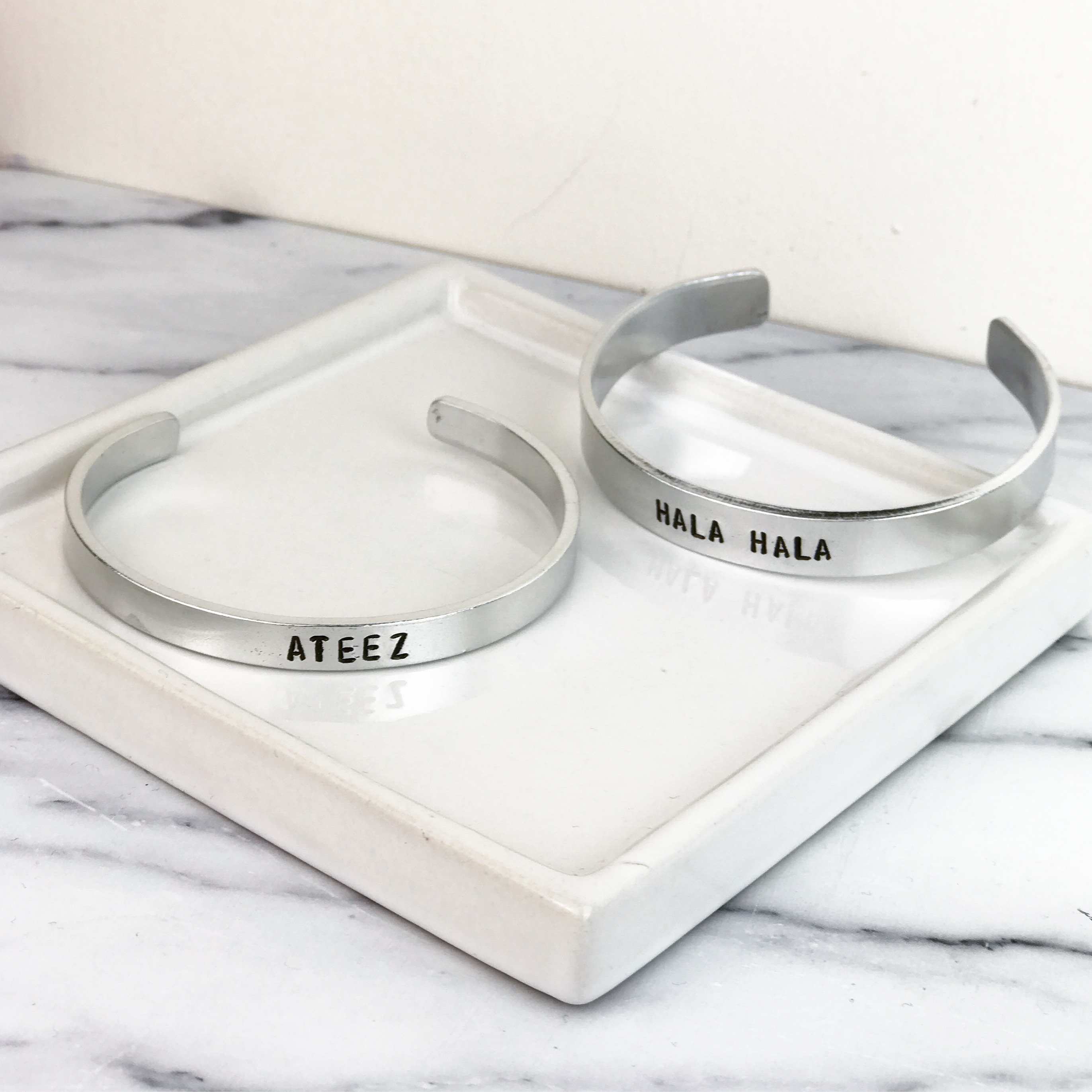 Ateez Kpop Handmade Bracelet Atiny Hala Hala WooYoung San | Etsy