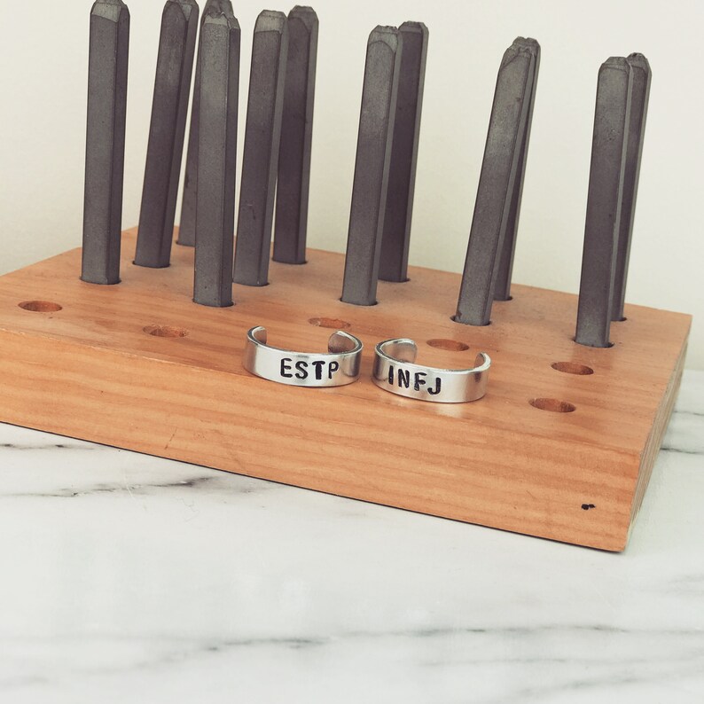 MBTI Ring Myers Briggs Personality Type Infj Intj Intp Isfj - Etsy