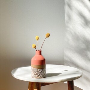 Crackle Farm Table Bud Vase - Etsy