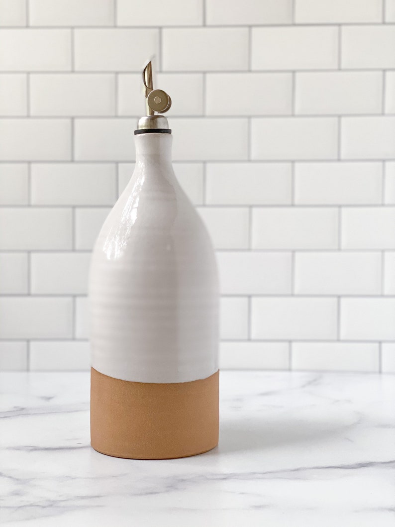 Large 30oz Rustica Oil Bottle Spout Insert - Etsy