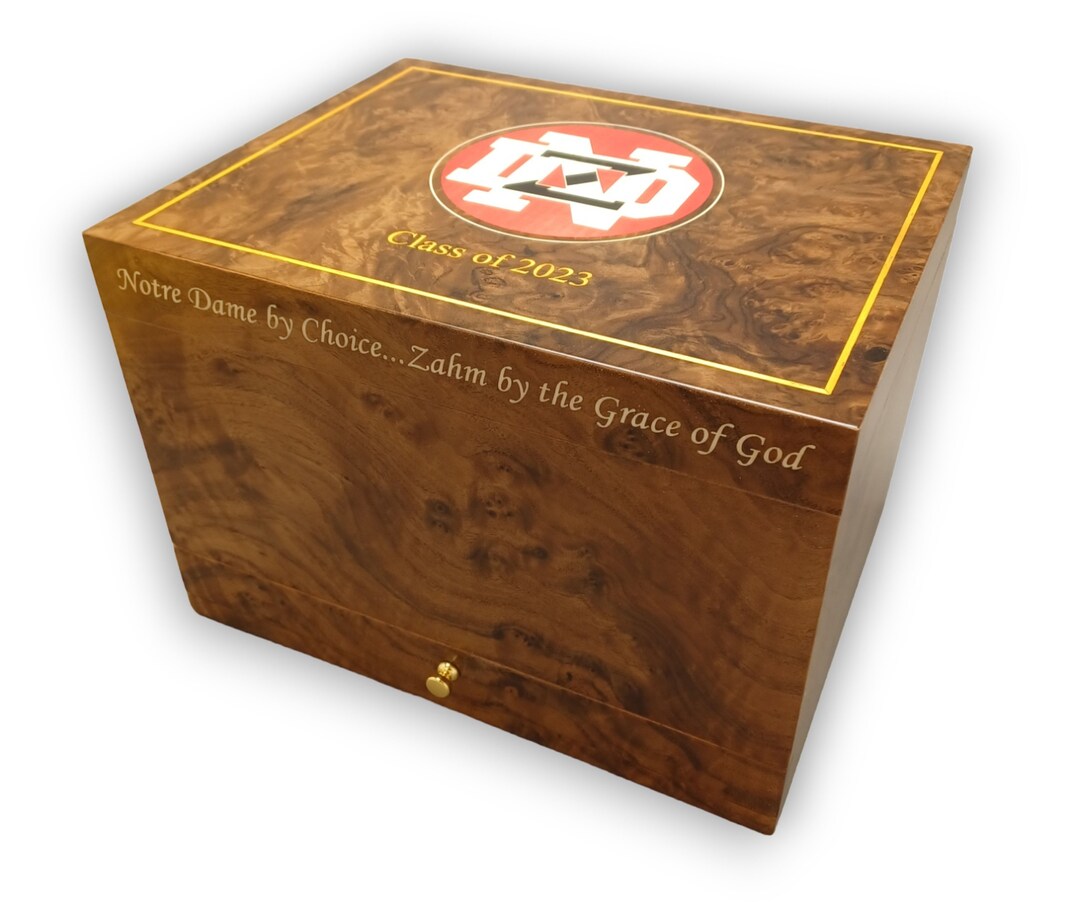 Custom Handcrafted Humidor, 75 Count With Drawer, Free Shipping and ...