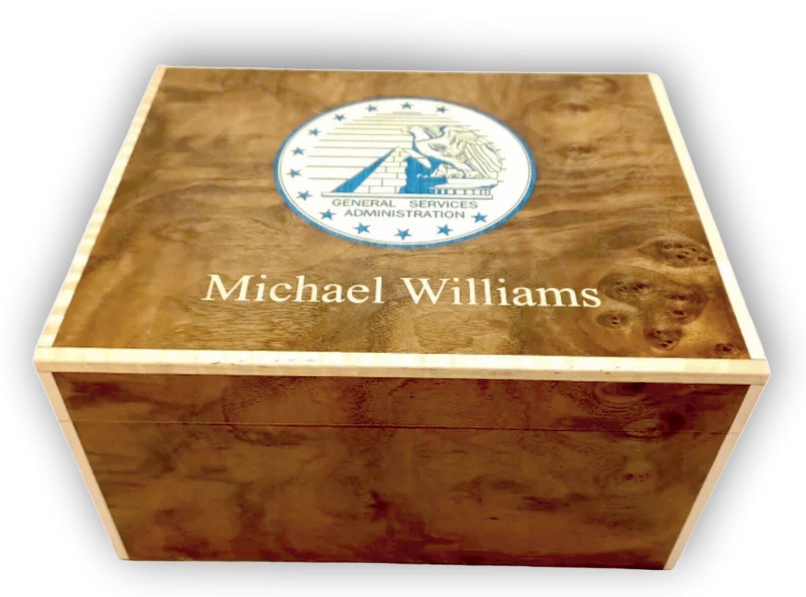 50 Count Inlaid Custom Humidor Made in the U.S. Free Shipping - Etsy