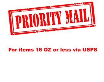 Priority Mail Upgrade - Etsy