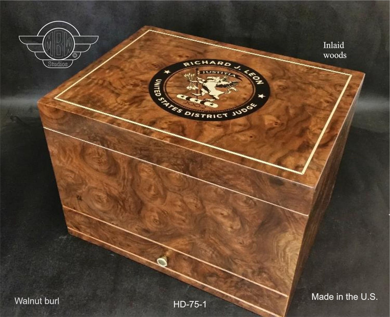 Handcrafted Humidor Made in the U.S. Free Shipping in the - Etsy