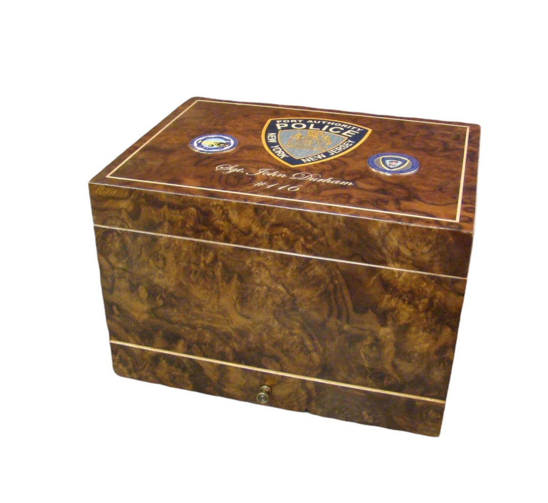75 Count Inlaid Humidor Handcrafted in the U.S. Free Engraving, Free ...