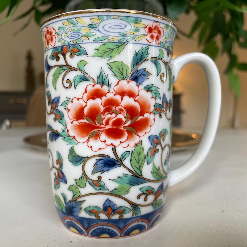 Imari Japanese Tea Set - Etsy