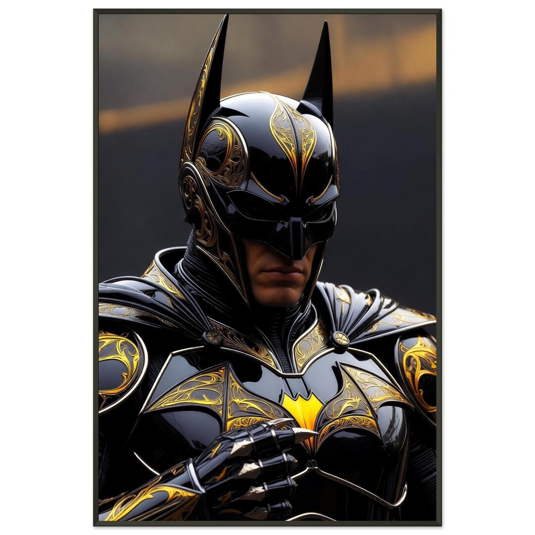 Batman Poster - Medevil Armored Concept Art - Film Fan Collectibles ...