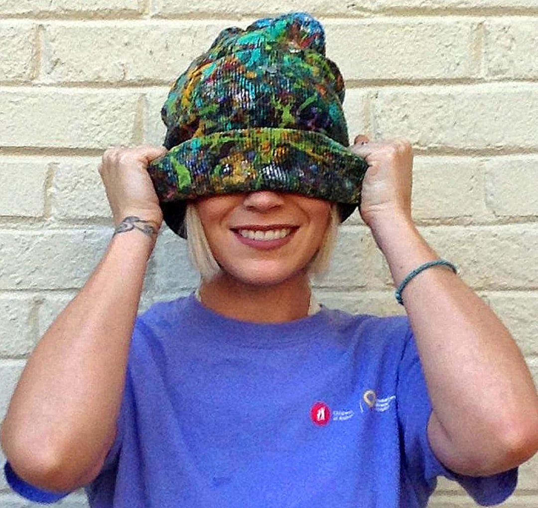 10-pack Hand Painted, Cuffed Beanie Hats for Resellers. Unisex and One ...