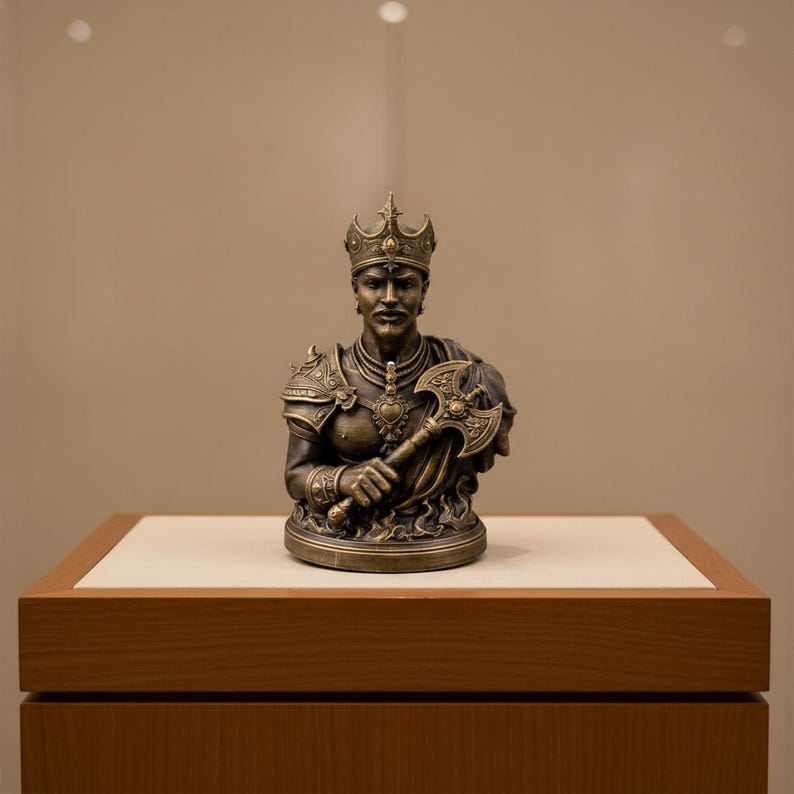 Shango Statue for Justice & Strength | Warrior King Sculpture, Yoruba ...