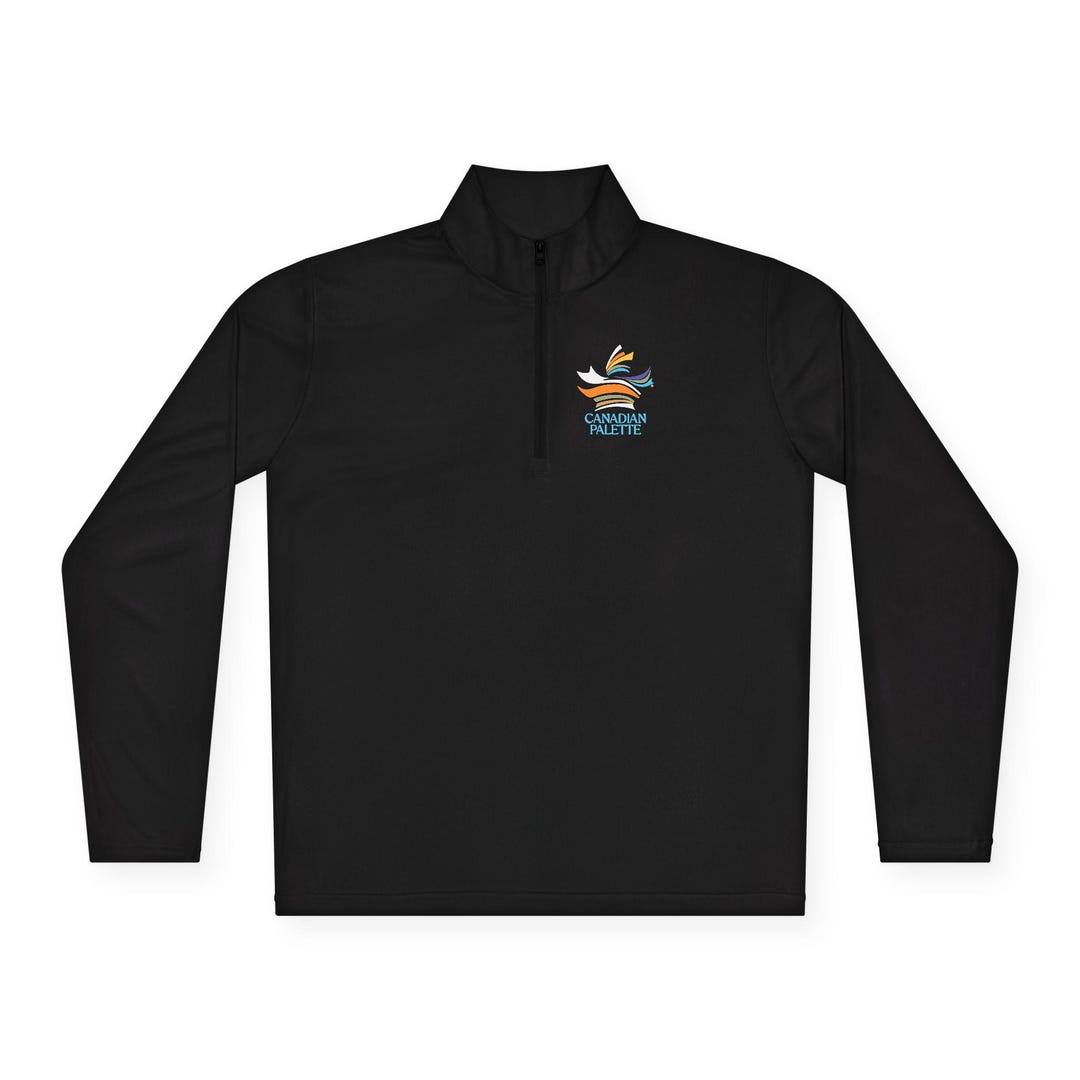 Canadian Colour Palette Quarter-zip Pullover | Maple Leaf and Colourful ...