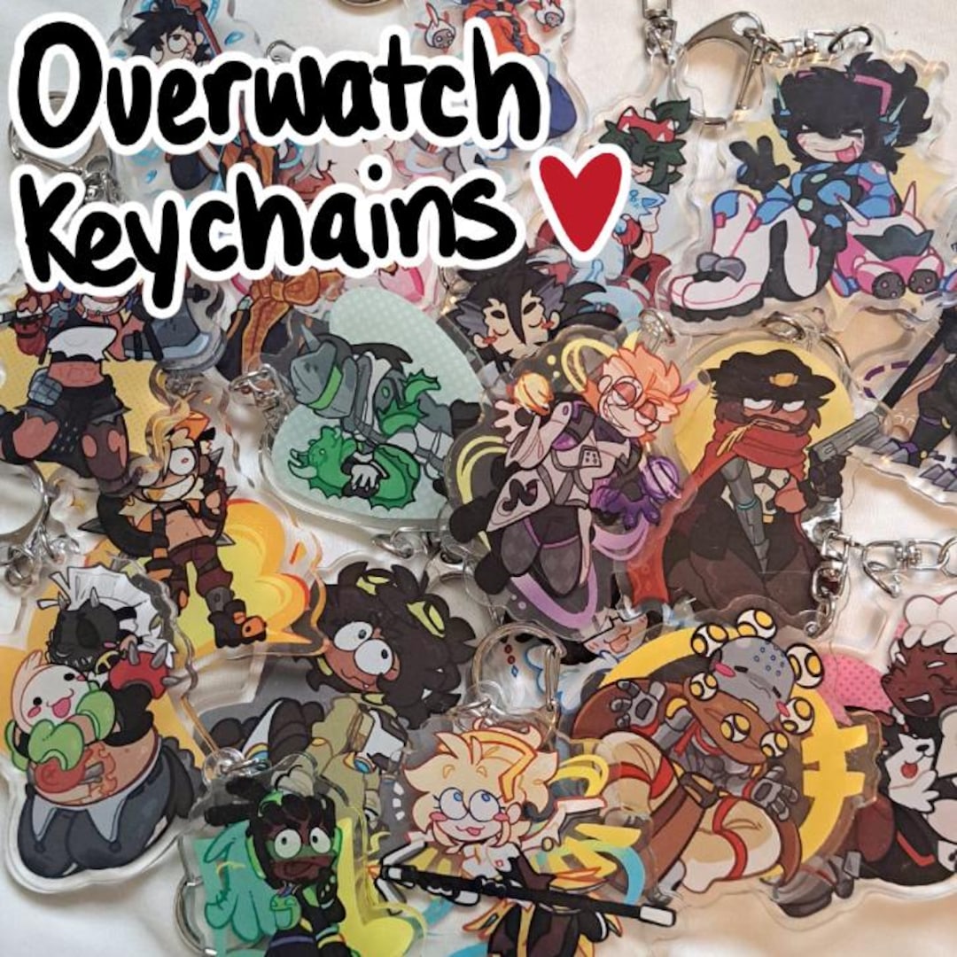 Overwatch Acrylic Keychains - Etsy