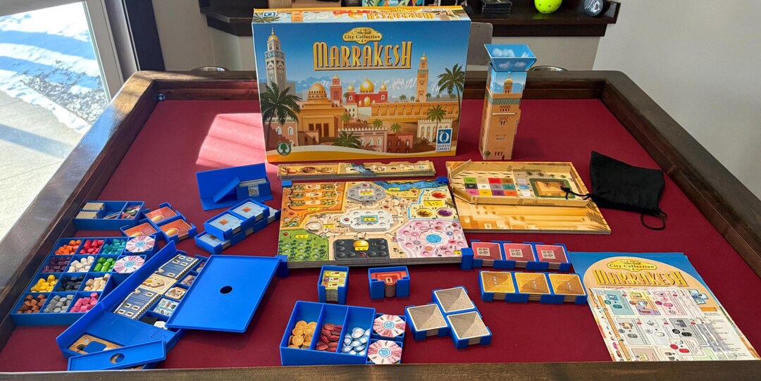 Marrakesh Classic Edition Board Game Organizer/insert - Etsy