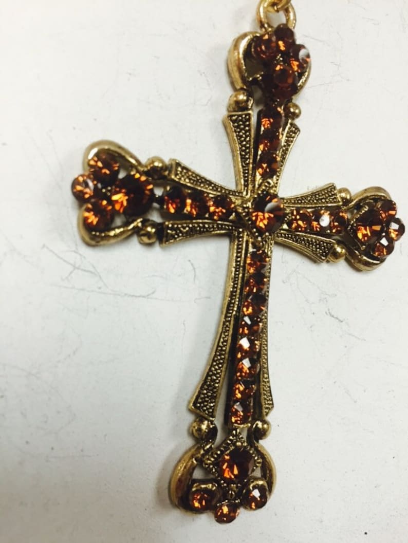 Victorian Cross Pendant - Etsy