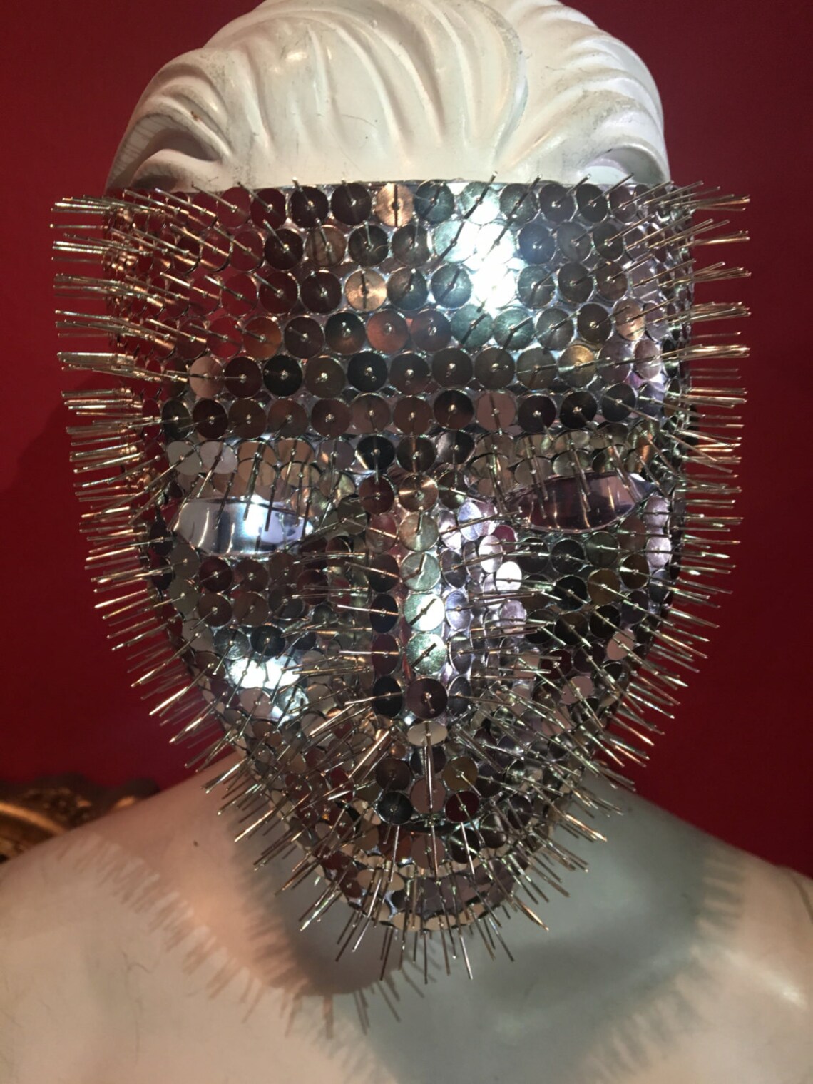 Chrome Pin Mask - Etsy
