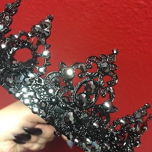 Emily Crown in Hematite - Etsy