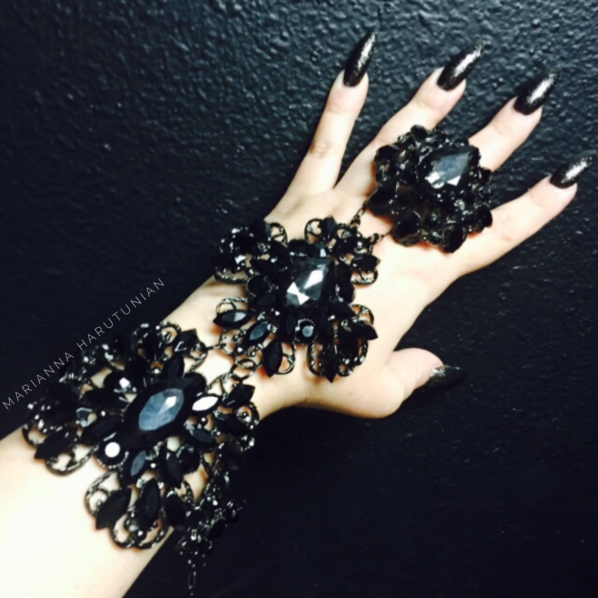 Hand Armor Bracelet | Etsy