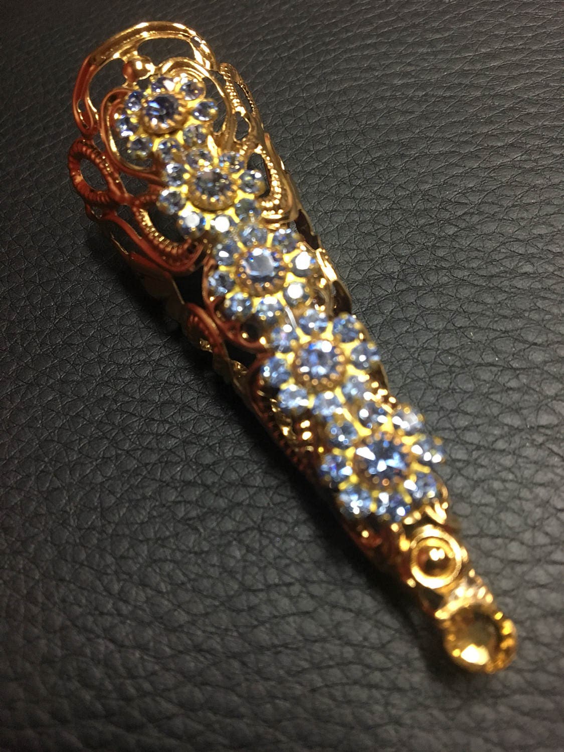 Baby Blue Full Finger Ring Set - Etsy