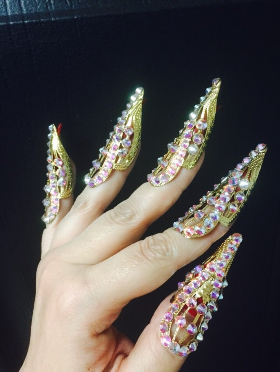 Cone Nail Tips Set of 5 - Etsy