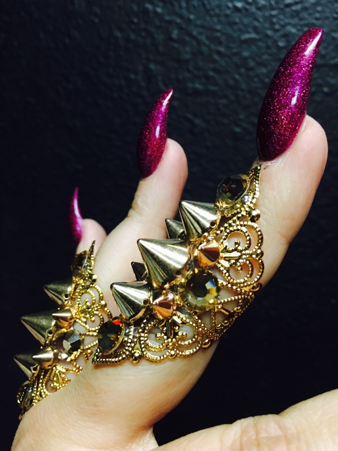 Spike Ring - Etsy