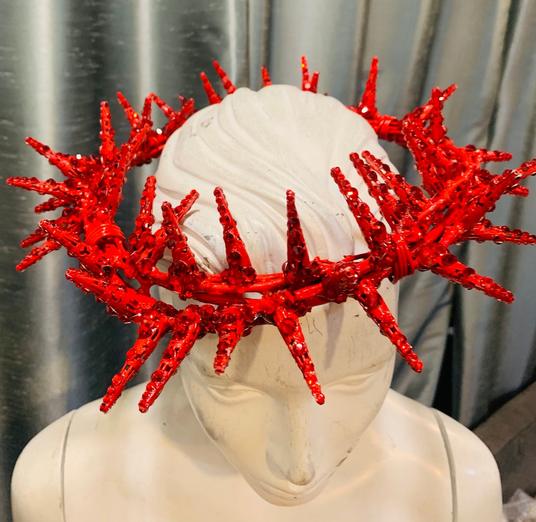 Red Crystal Thorn Crown - Etsy