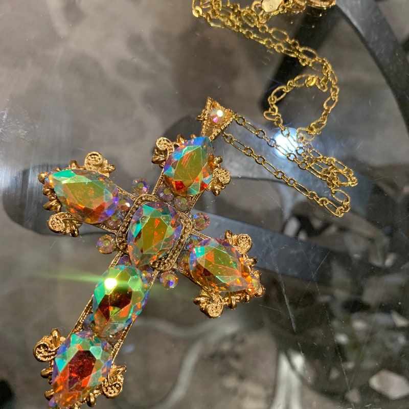 Crystal Cross - Etsy