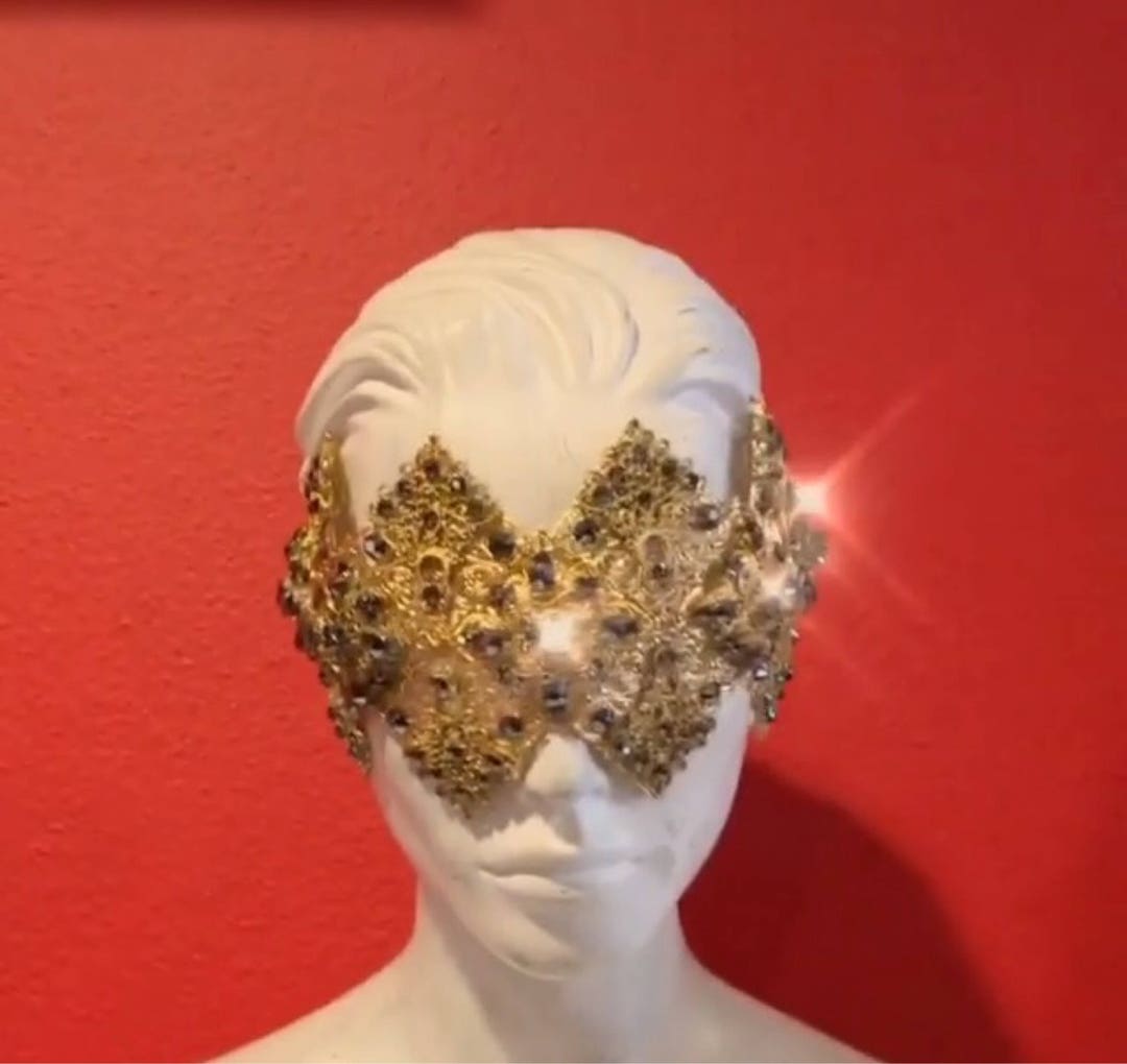 Golden Goddess Mask/headband - Etsy
