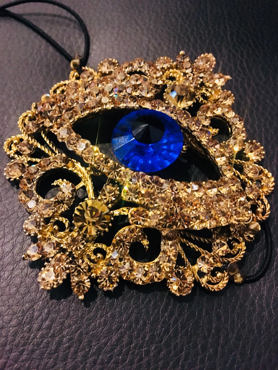 Couture Golden Eyepatch - Etsy