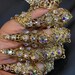 Gold Finger set of 2 Gloves - Etsy