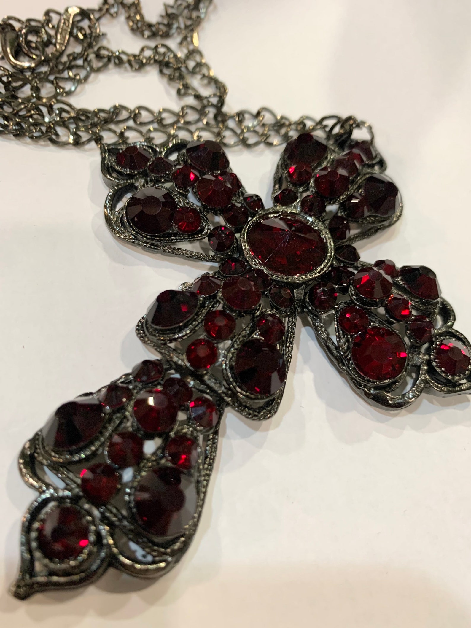 Ruby Cross - Etsy