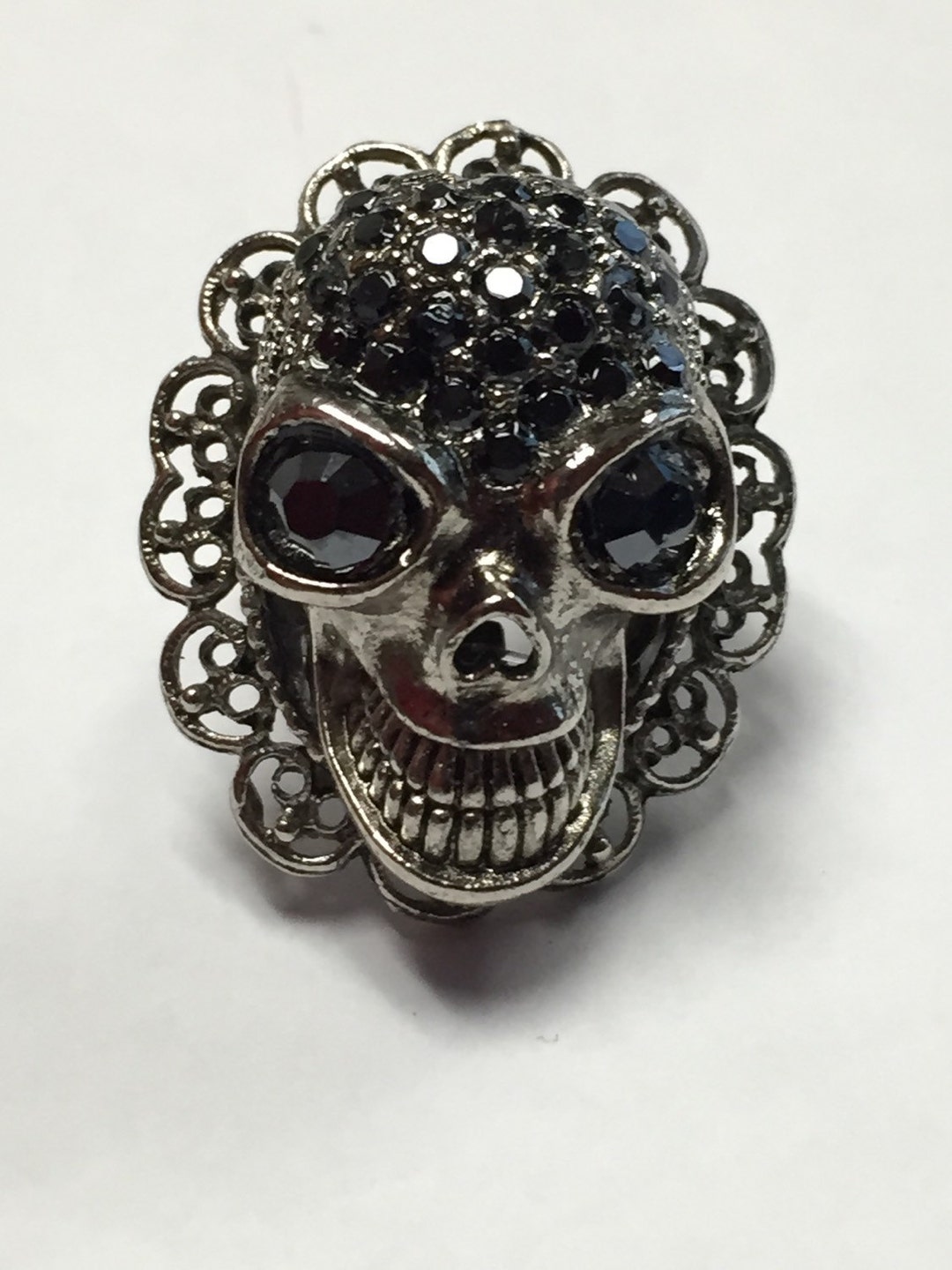 Skull Ring - Etsy