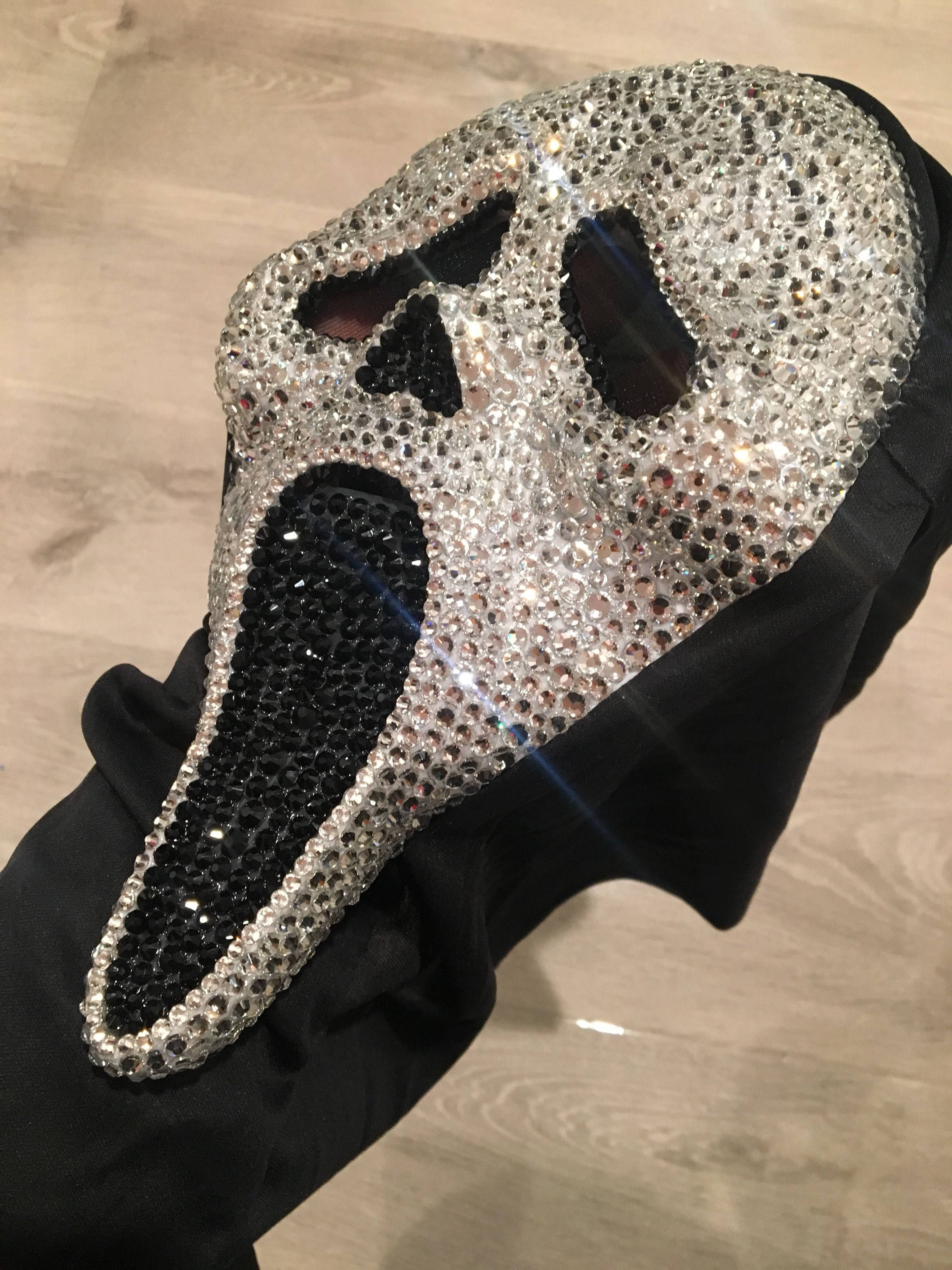 Crystallized Scream Mask | Etsy