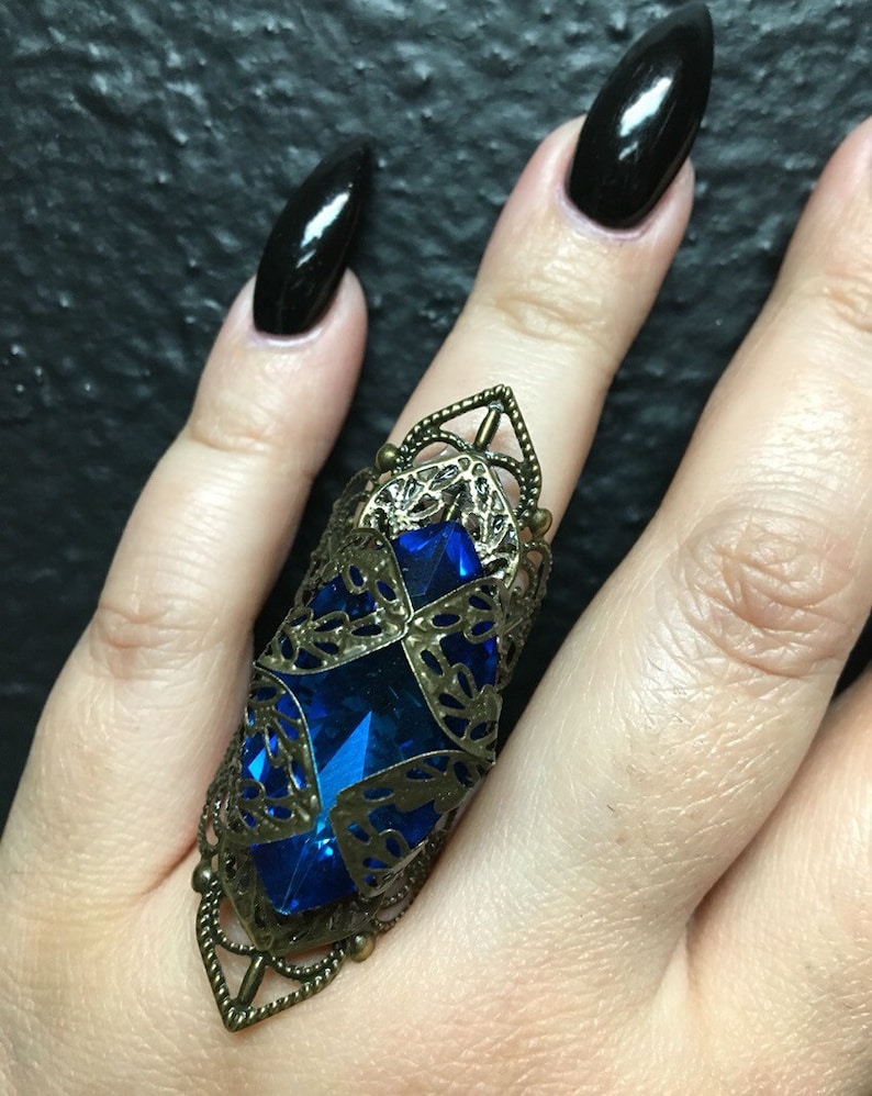 Royal Jeweled Ring - Etsy