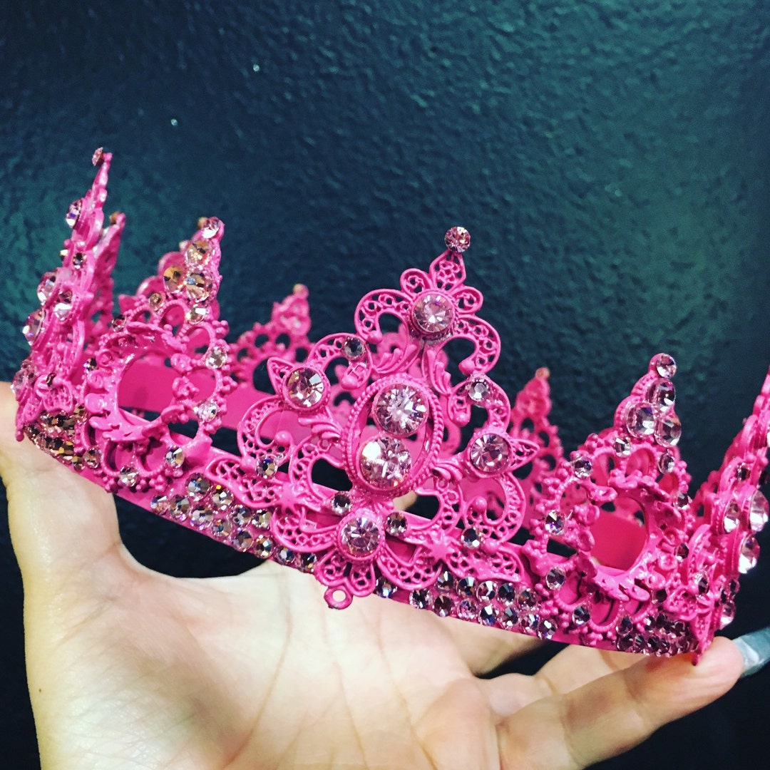 Pretty in Pink Emily Crown - Etsy