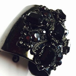 Black Cuff - Etsy