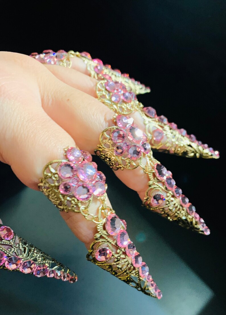 Pink Rings Set of 10 - Etsy