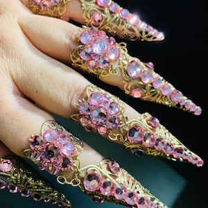 Pink Rings, Set of 10 - Etsy