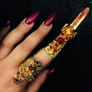 NM Golden Armor Ring - Etsy