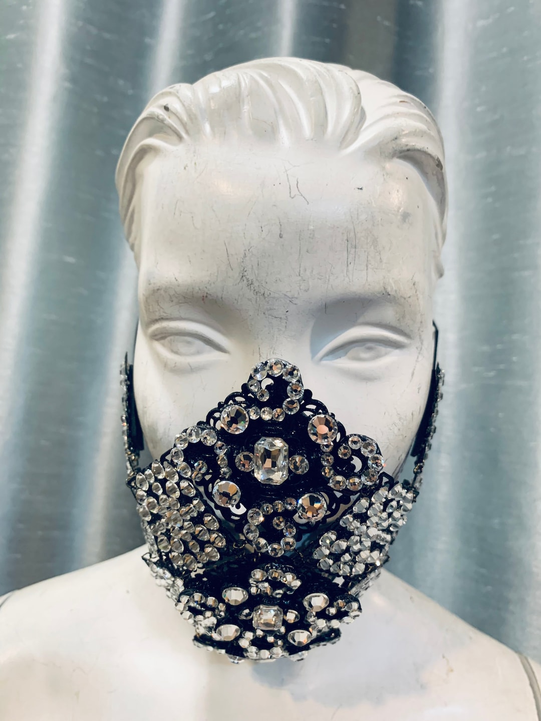 Salt and Pepper Mask - Etsy