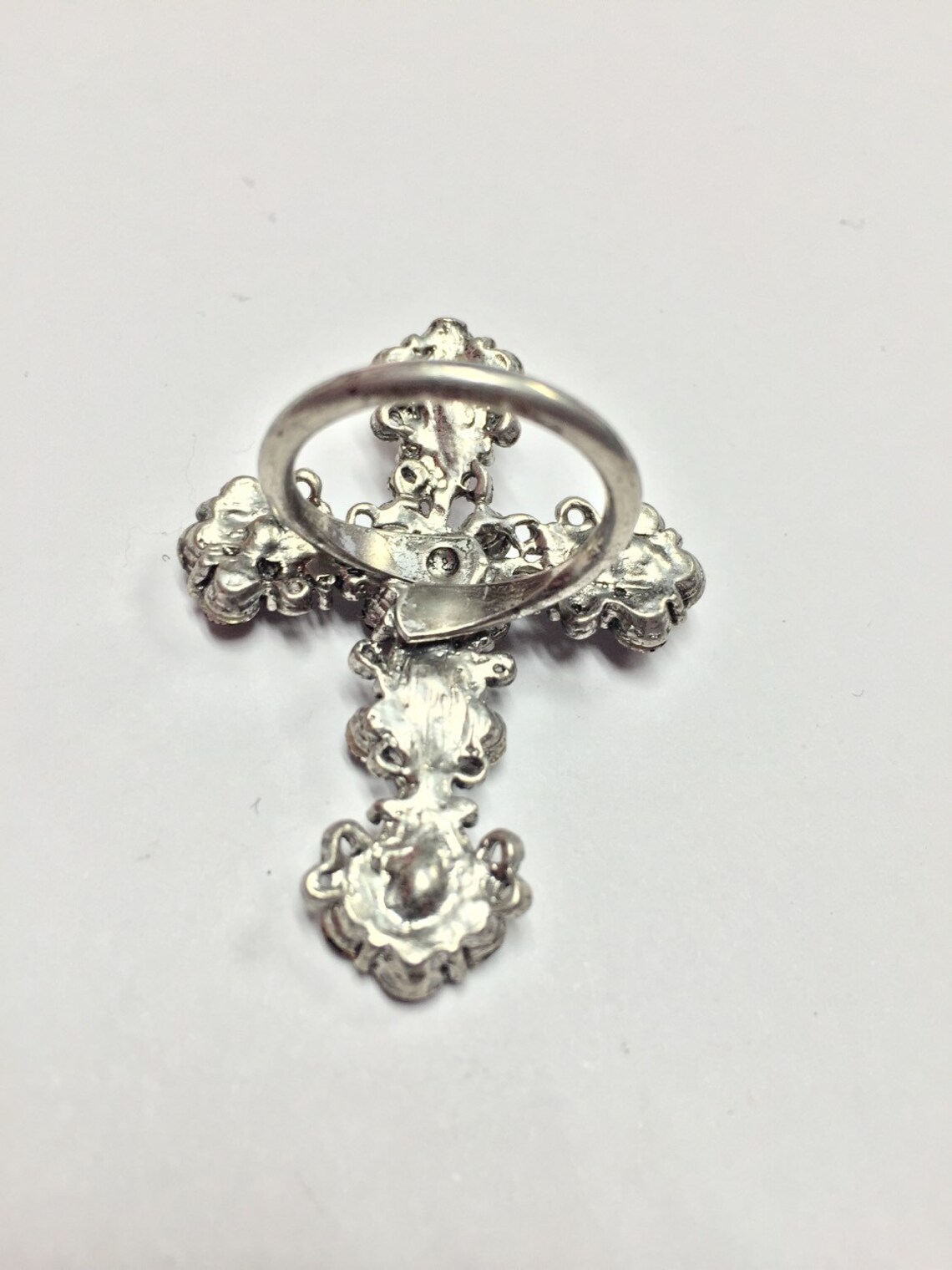 Victorian Cross Ring | Etsy