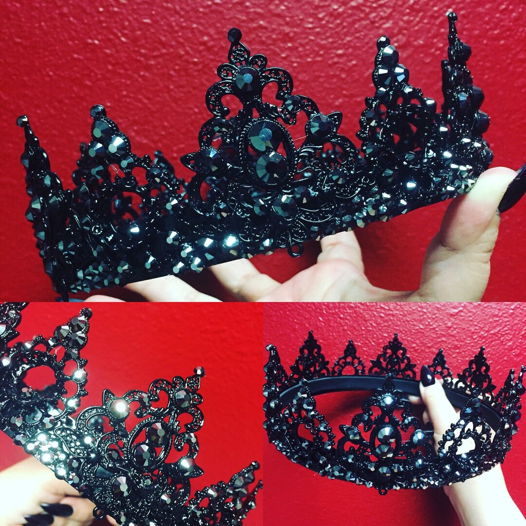 Emily Crown in Hematite - Etsy