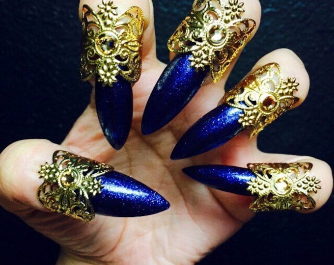 Set of 5 Henna Rings - Etsy