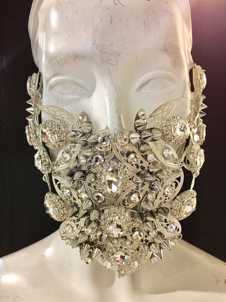 Ice Spiked Mask - Etsy