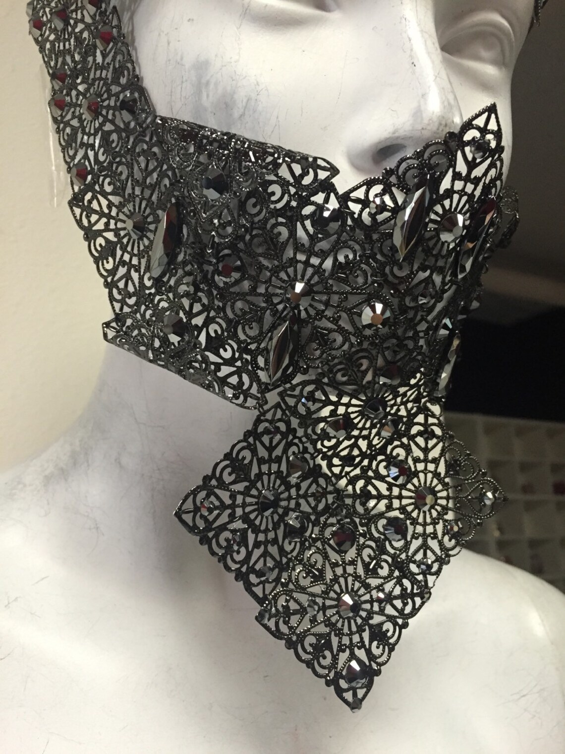 Brass Lace Mask - Etsy