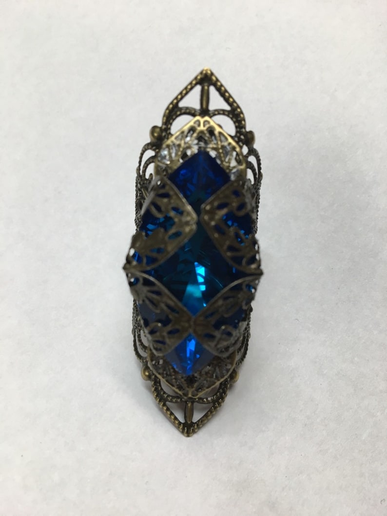 Royal Jeweled Ring - Etsy