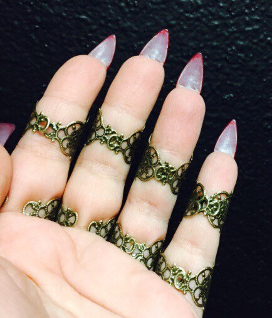 Henna Tattoo Rings. Set of 9 - Etsy