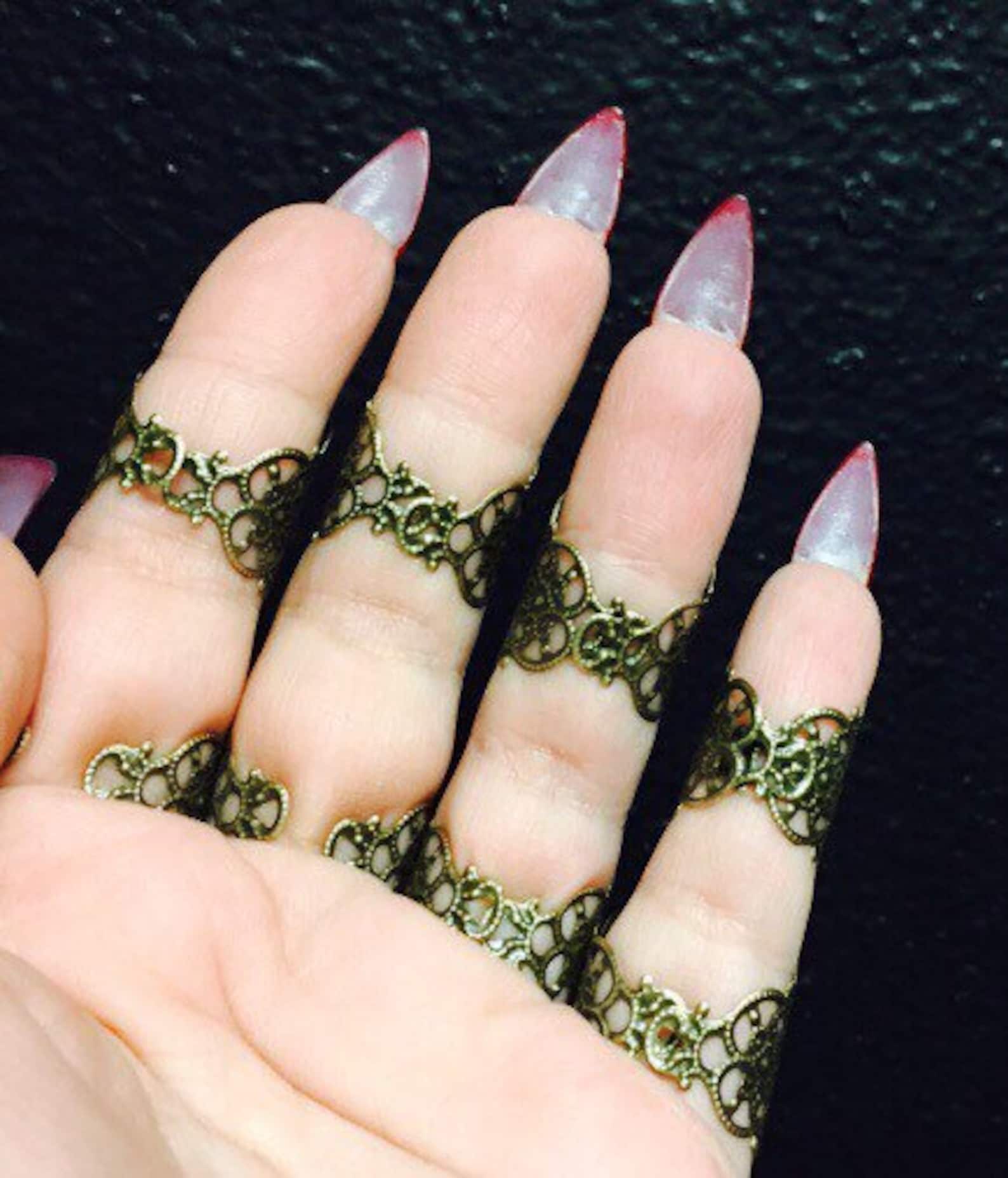 Henna Tattoo Rings. Set of 9 - Etsy